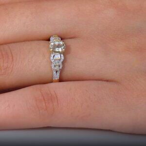 Jewelry | Aaa Turkizitediamond Victorian Era Ring | Poshmark